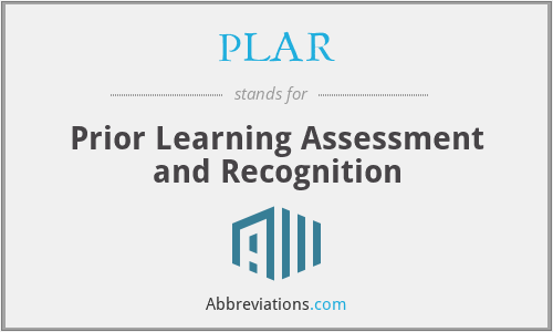 What does PLAR stand for?