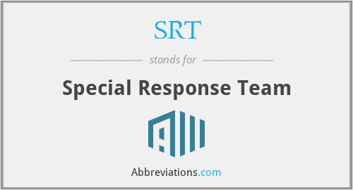 What does SRT stand for?