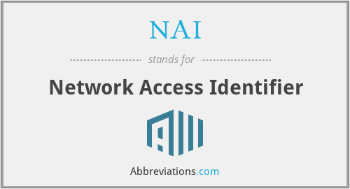 NAI - Network Access Identifier