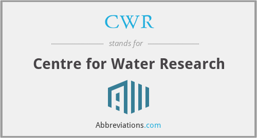 What does CWR stand for?