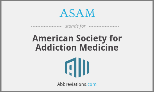 What does ASAM stand for?