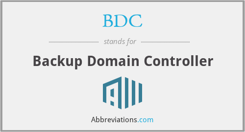 What does BDC stand for?
