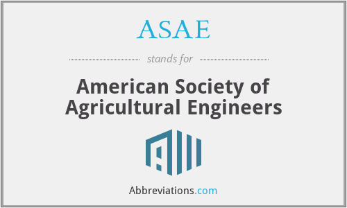 What does ASAE stand for?