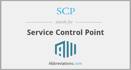 What does SCP stand for?