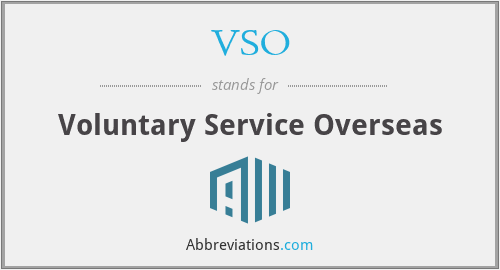 What does VSO stand for?