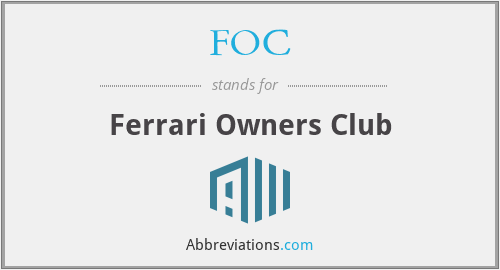 FOC - Ferrari Owners Club
