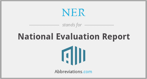 What does NER stand for?