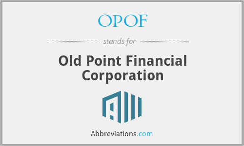 What does OPOF stand for?