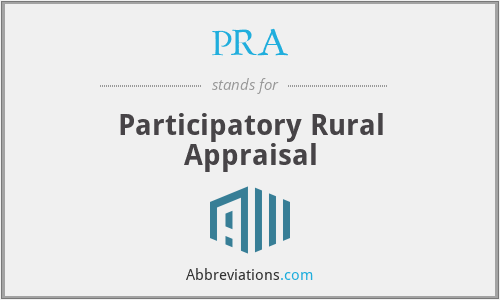 What does PRA stand for?