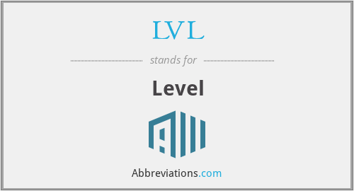 What does LVL stand for?