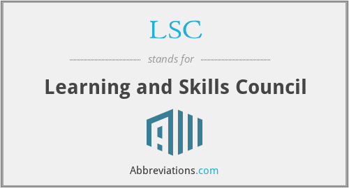 What does LSC stand for?