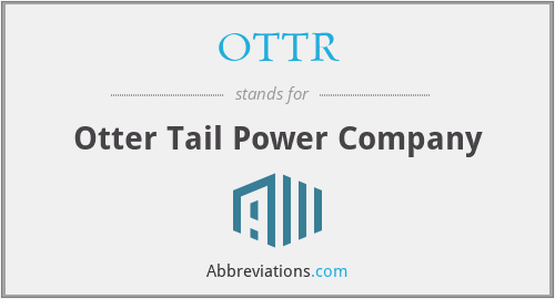 What does OTTR stand for?
