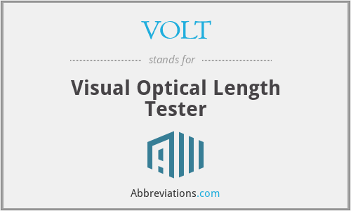 What does VOLT stand for?