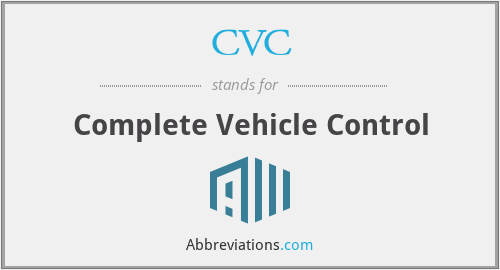 CVC - Complete Vehicle Control