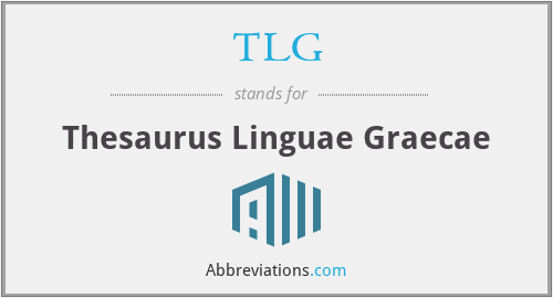 What does TLG stand for?