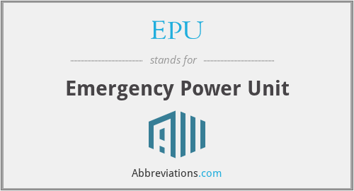 What does EPU stand for?