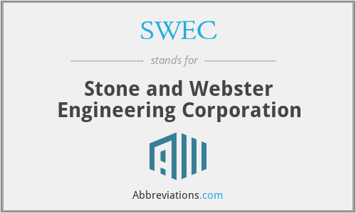 What does SWEC stand for?