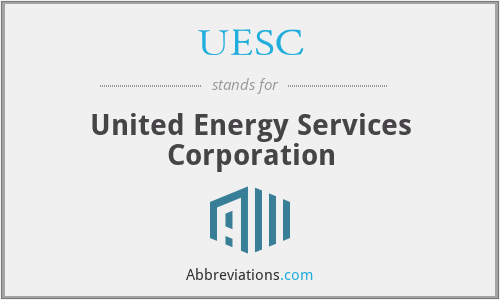 What does UESC stand for?