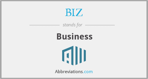 What does BIZ stand for?