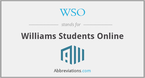 What does WSO stand for?