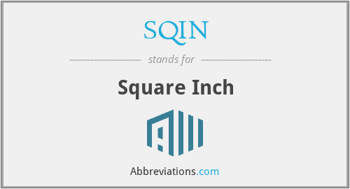 What is the abbreviation for Square Inch?