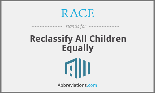 What does RACE stand for?