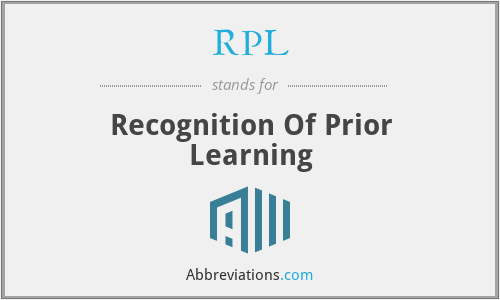 What does RPL stand for?