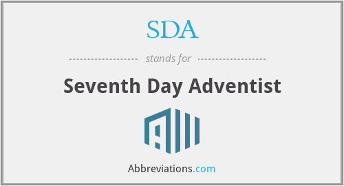 What does SDA stand for?