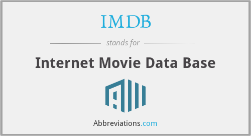 What does IMDB stand for?