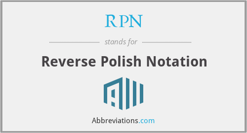What does RPN stand for?