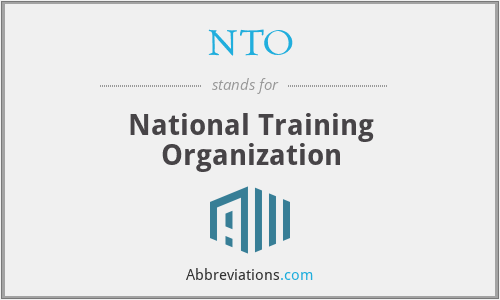What does NTO stand for?