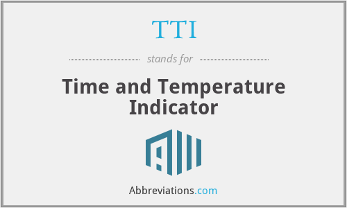 TTI - Time and Temperature Indicator