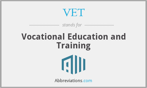 VET - Vocational Education and Training