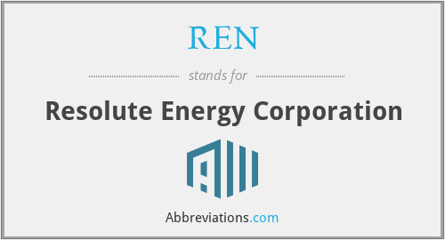 What does REN stand for?
