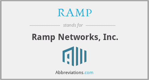 What does RAMP stand for?