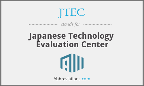What does JTEC stand for?