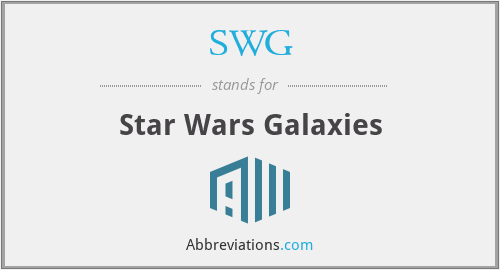 What does SWG stand for?