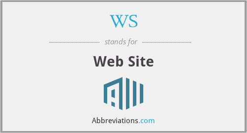 What does WS stand for?