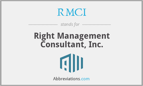 What does RMCI stand for?