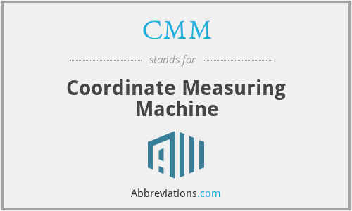 CMM - Coordinate Measuring Machine