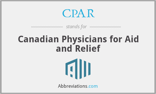 What does CPAR stand for?