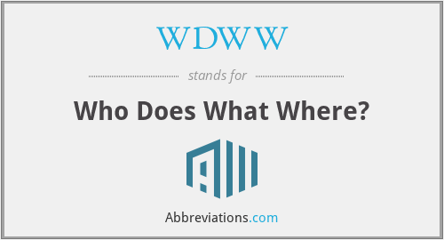 What does WDWW stand for?