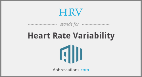 What does HRV stand for?
