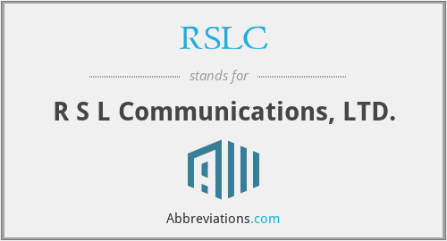 What does RSLC stand for?