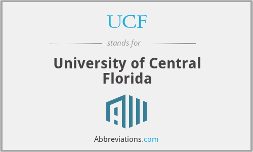 What does UCF stand for?