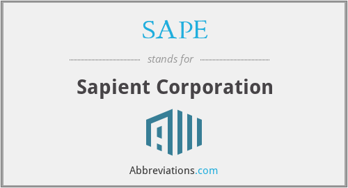 What does SAPE stand for?