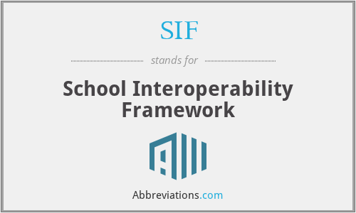 What does SIF stand for?