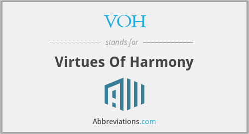 What does VOH stand for?