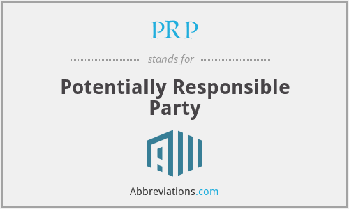 What does PRP stand for?