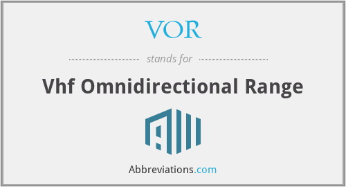 VOR - Vhf Omnidirectional Range